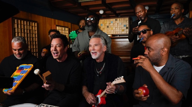 Kenny Loggins stops by ‘The Tonight Show’ to play a medley of hits on ...